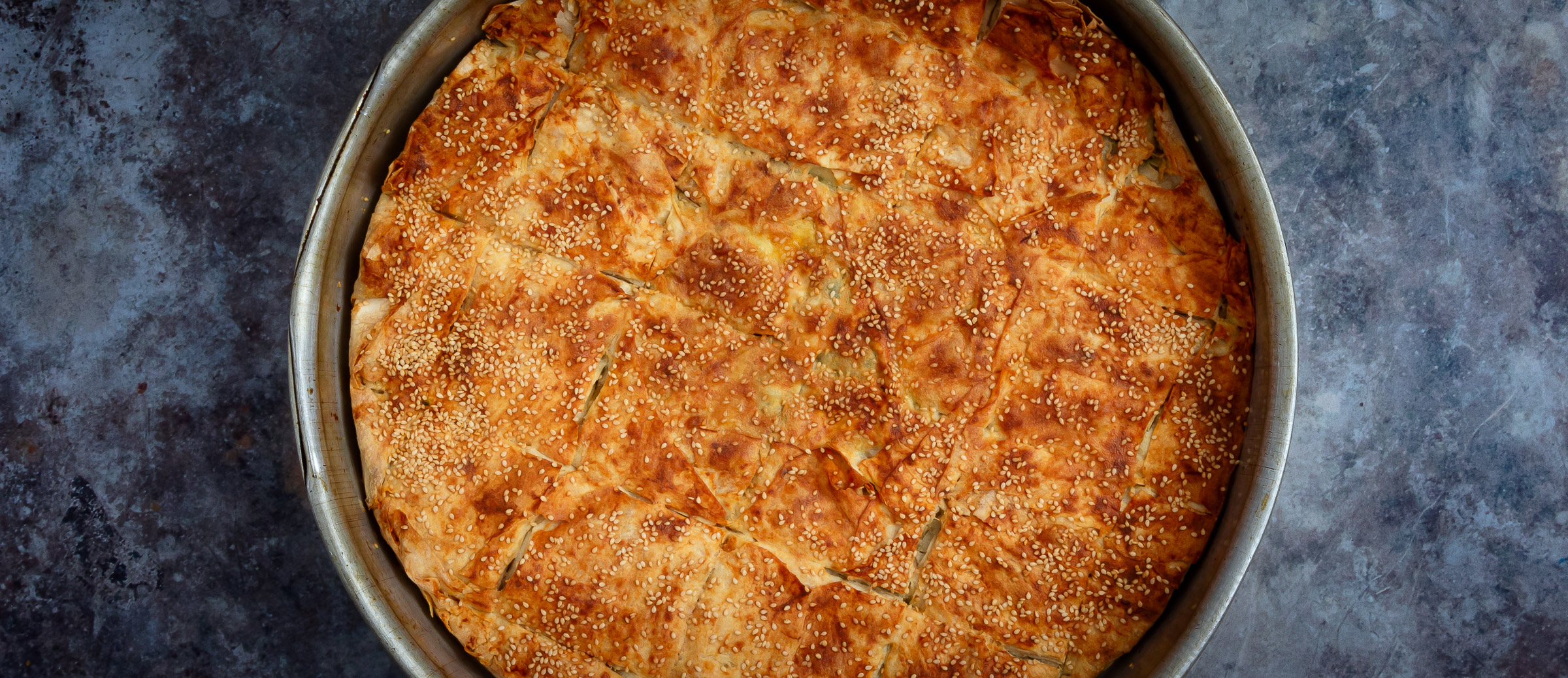 SPINACH AND FETA PIE (ISPANAKLI PEYNİRLİ BOREK) - Turkish Cravings